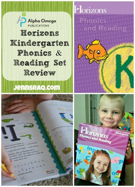 Horizons Kindergarten Phonics & Reading Set Review - Real And Quirky