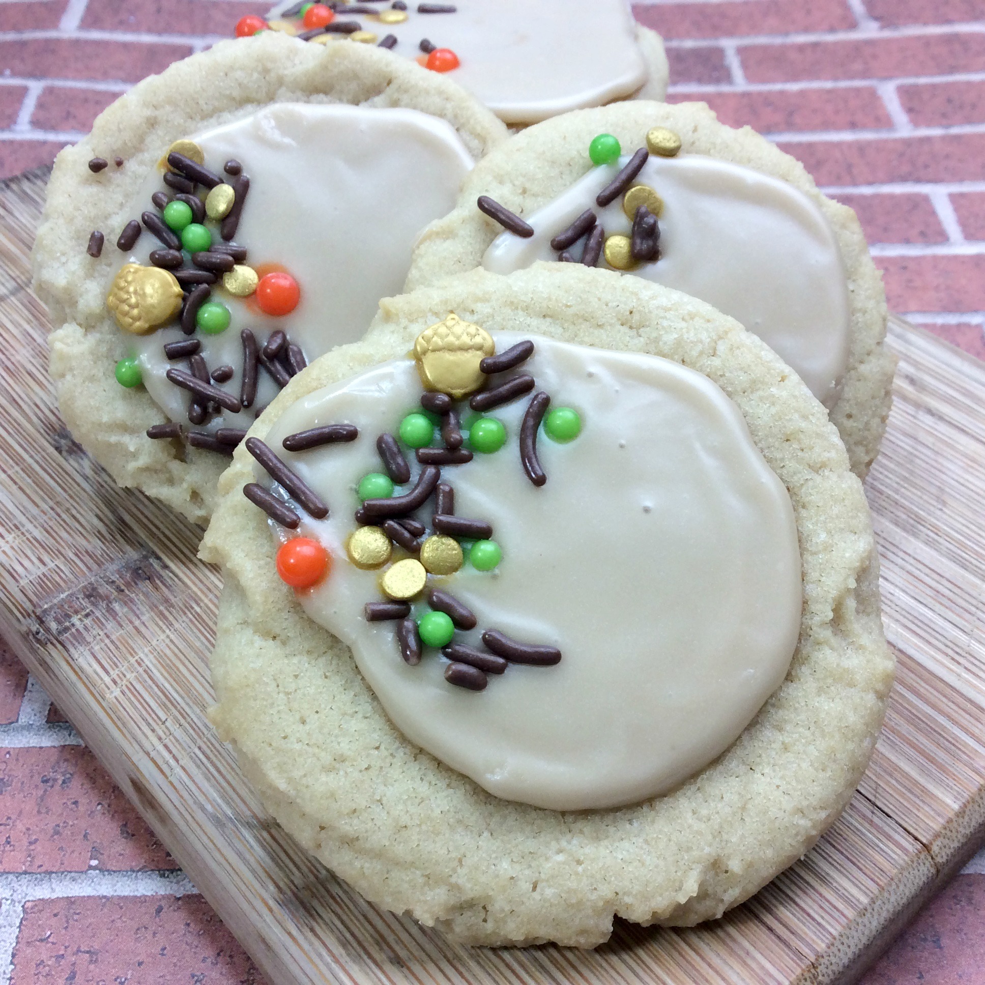 Iced Maple Sugar Cookies - Real And Quirky
