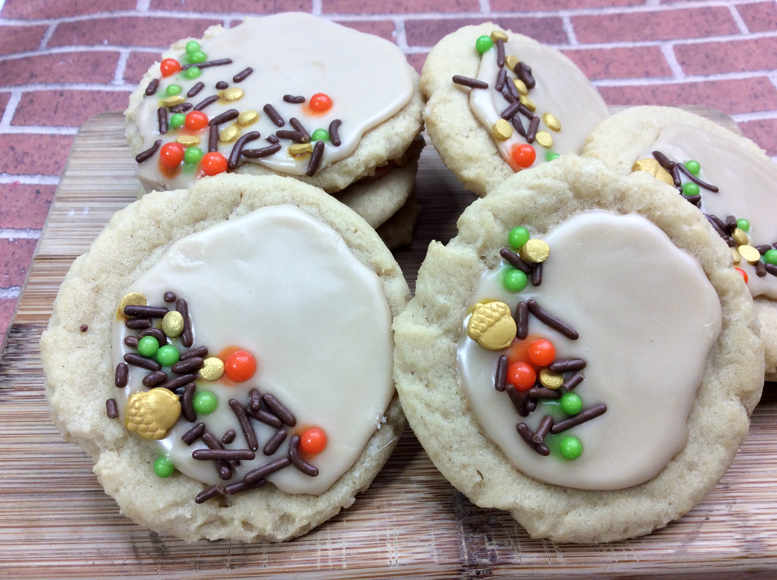 Iced Maple Sugar Cookies - Real And Quirky