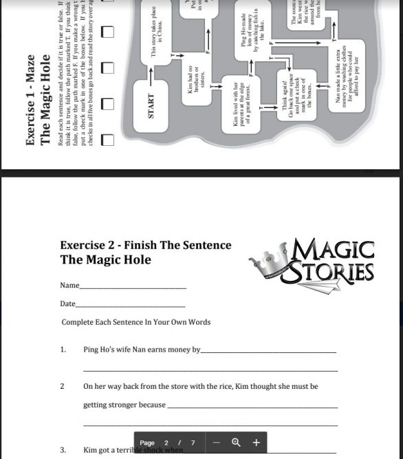 The Magic Stories for 2nd and 3rd Graders - Real And Quirky