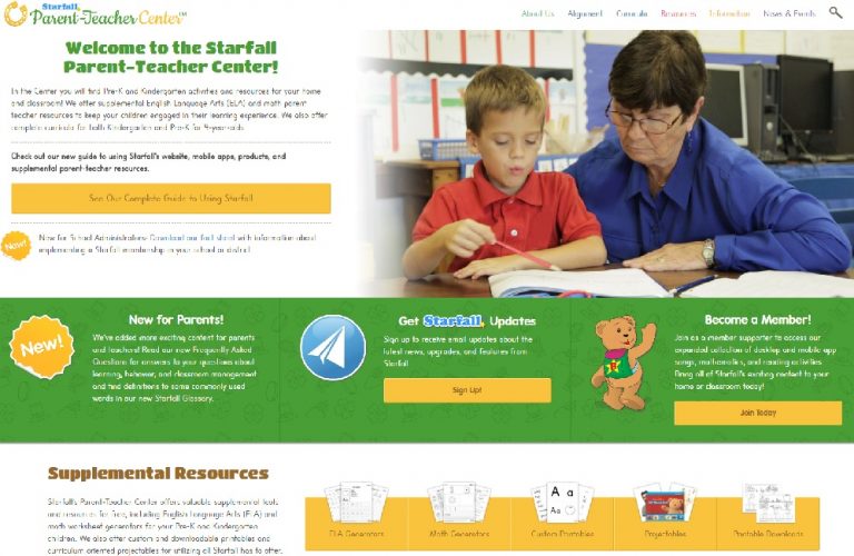 The Starfall Home Membership Learning Games Review - Real And Quirky