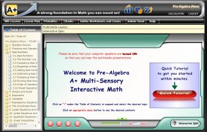 A+ Interactive Math (by A+ TutorSoft Inc.) Review - Real And Quirky
