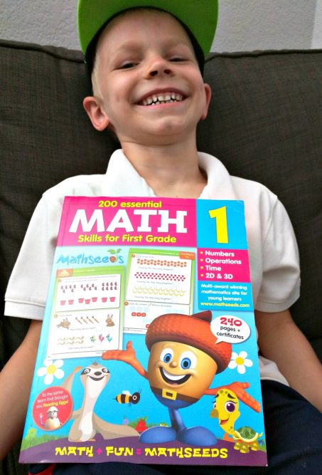 Mathseeds 200 Essential Math skills for First Grade Workbook - Real And ...