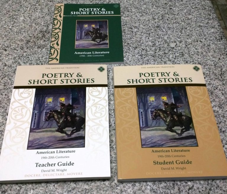 Memoria Press Poetry & Short Stories: American Literature Set REVIEW ...