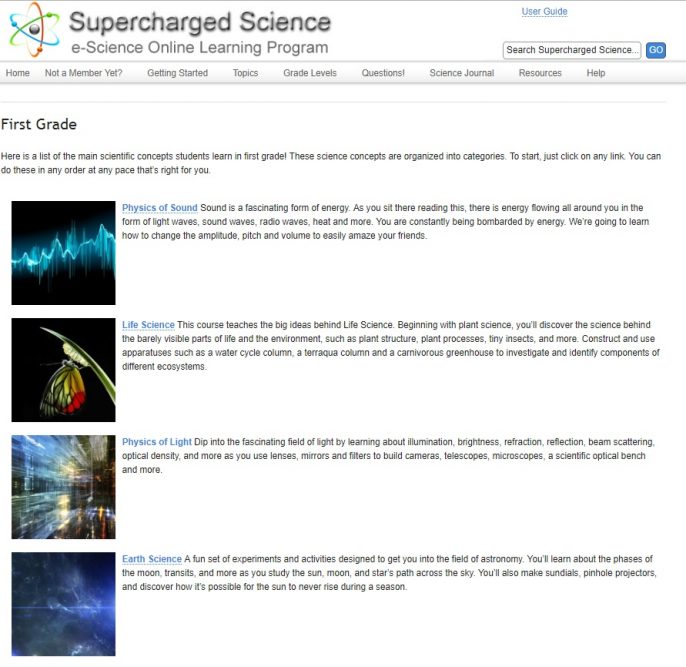 Supercharged Science - Homeschool Science Online (Review) - Real And Quirky
