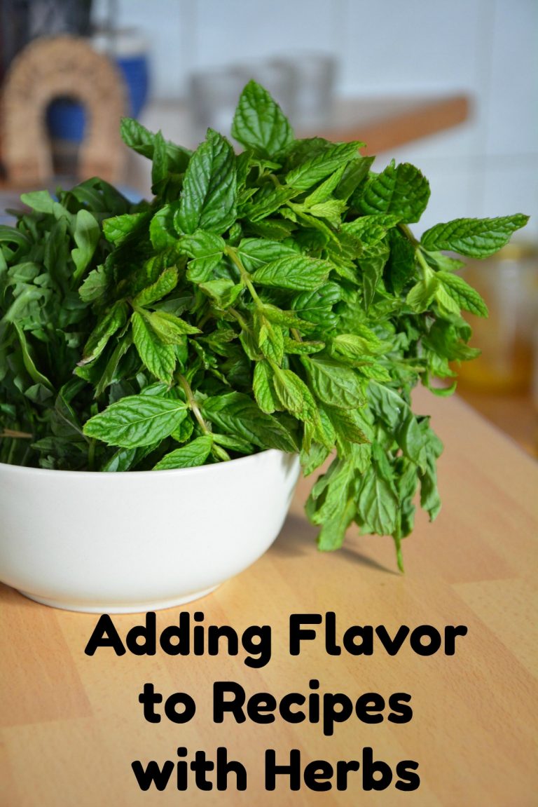 Adding Flavor to Recipes with Herbs - Real And Quirky